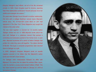 Salinger | PPTX