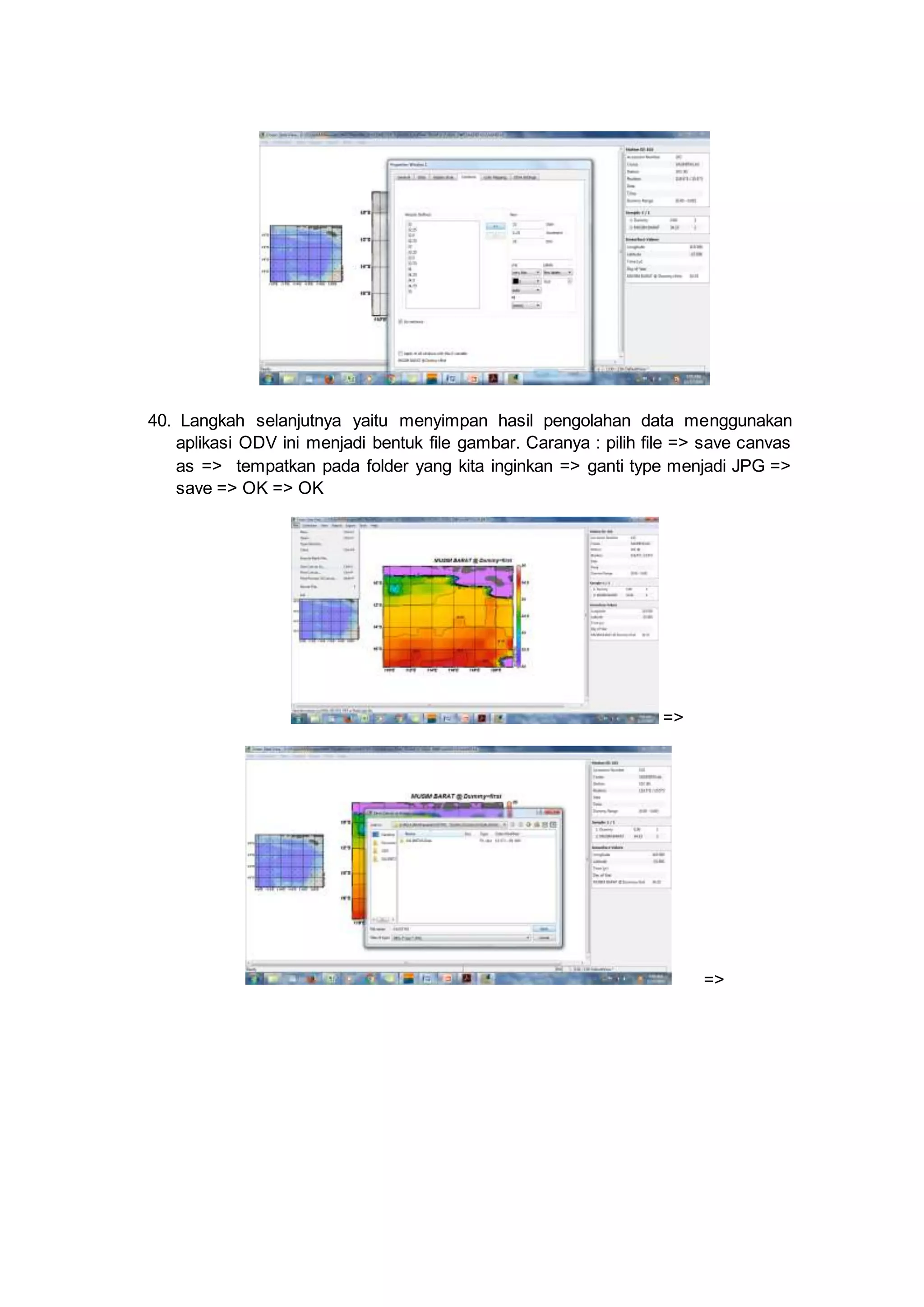 Tutorial pengolahan data salinitas menggunakan aplikasi SeaDas, Excel dan ODV (Ocean Data View ...