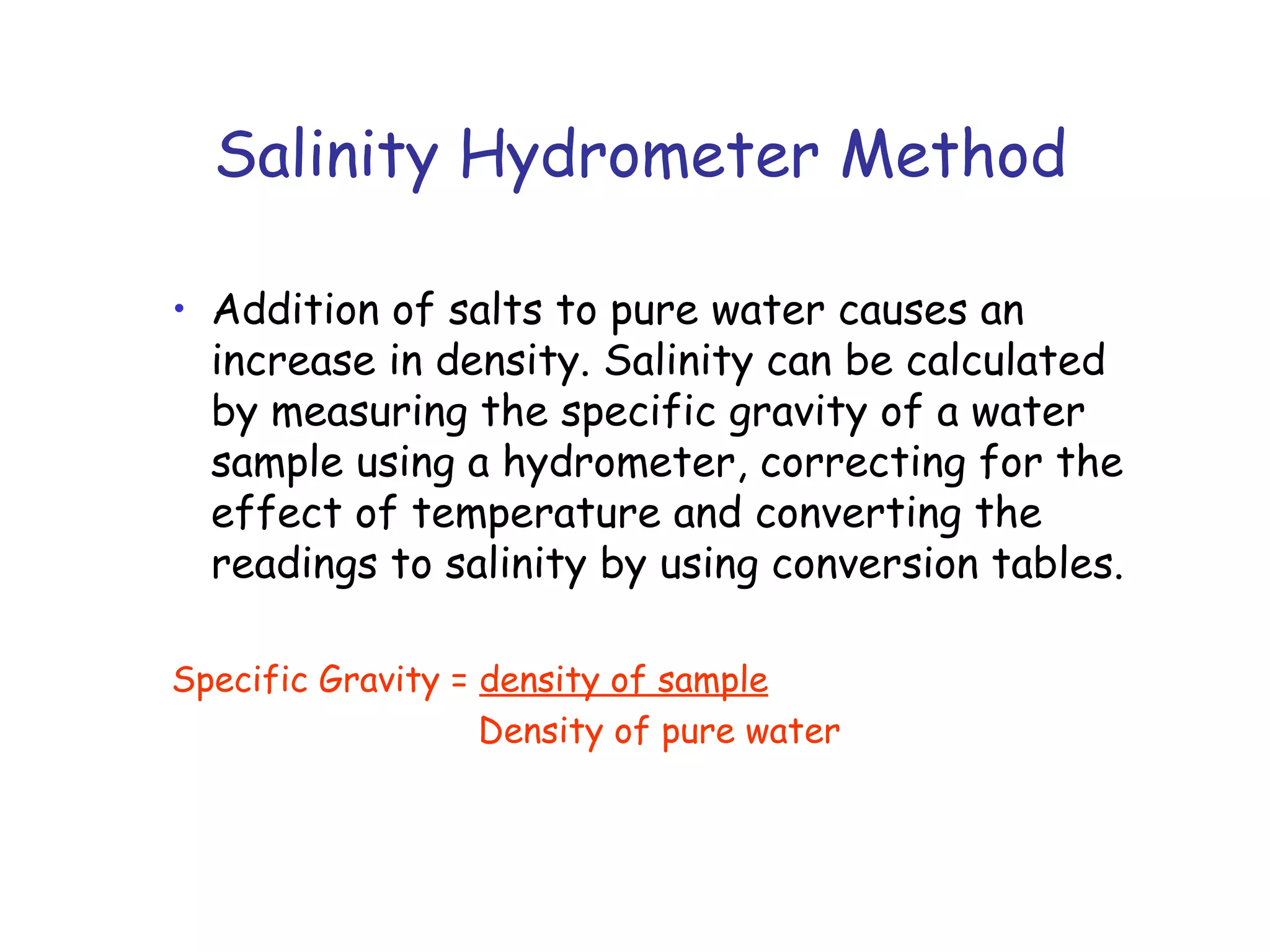 Salinity | PPT