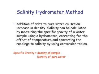 Salinity | PPT