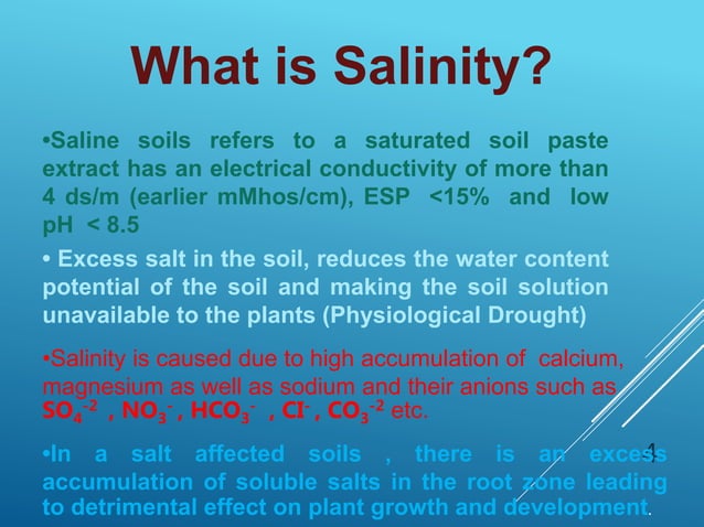 Salinity | PPTX