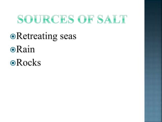 Salinity and Types of Salinity | PPTX