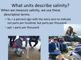 Salinity notes | PPT