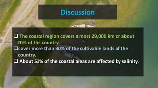 Salinity problem in bangladesh | PPTX