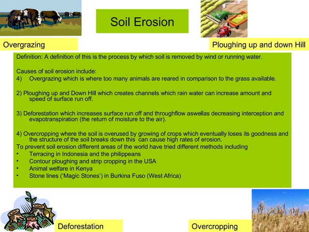 Salinization and Soil Erosion | PPT