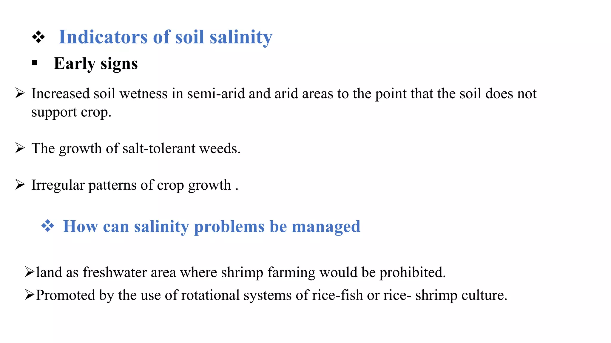 Salinization of Soil and Water, Environmental Impact,.pptx