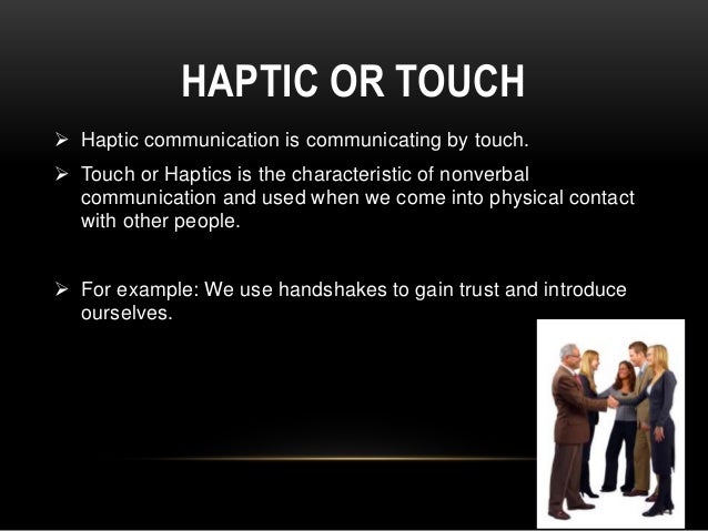 non verbal communication