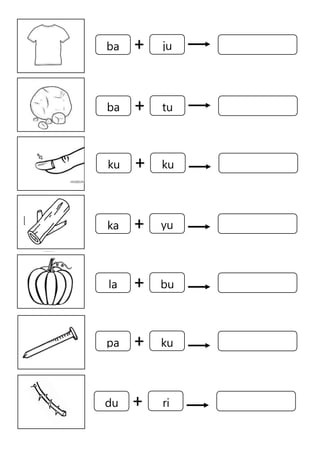 Salin suku kata membentuk perkataan | DOCX