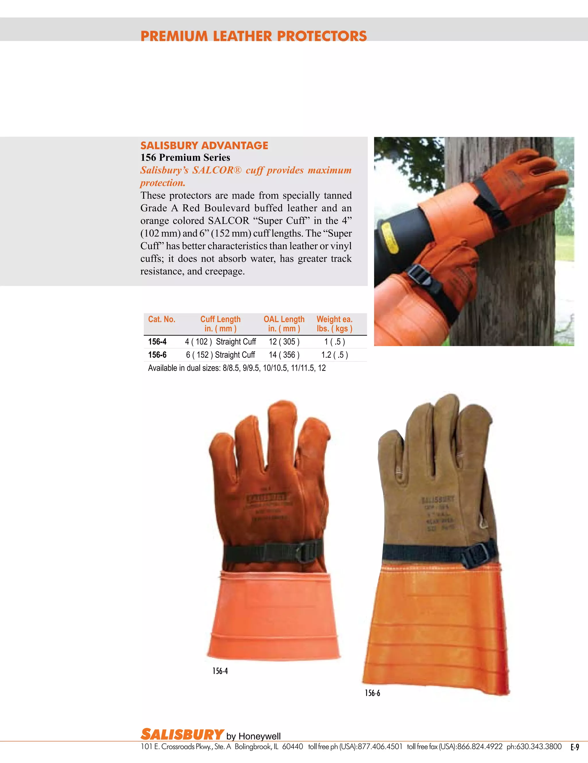 Salisbury Leather Protectors For Rubber Insulating Gloves - Salisbury Insulating Rubber Gloves ...