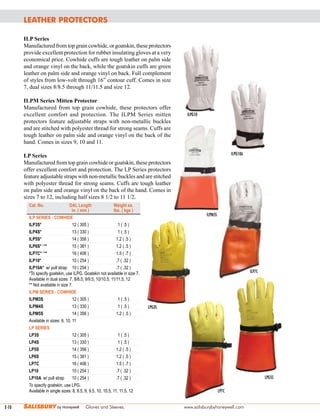 Salisbury Leather Protectors For Rubber Insulating Gloves - Salisbury Insulating Rubber Gloves ...