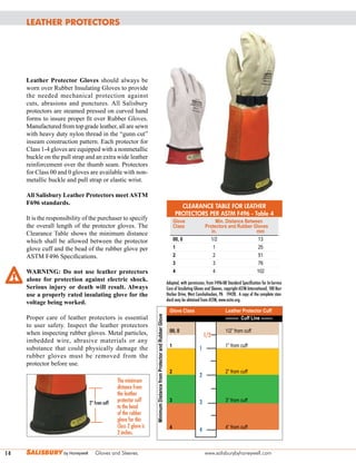 Salisbury Leather Protectors For Rubber Insulating Gloves - Salisbury Insulating Rubber Gloves ...