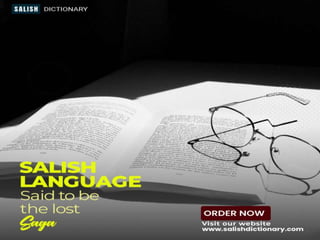 Salish Dictionary | PPTX