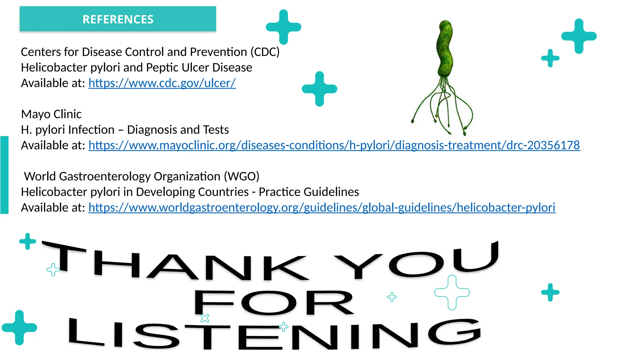 HELICOBACTER PYLORI TEST PRESENTATION SLIDE | PPTX