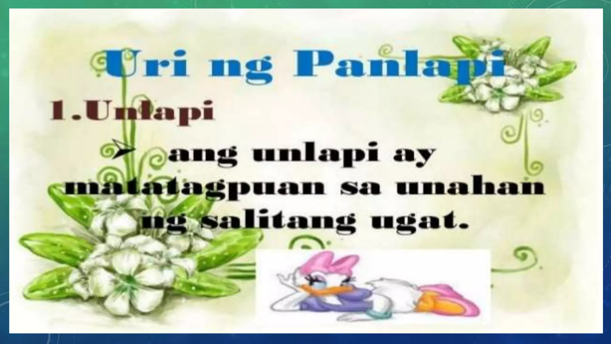 Salitang-ugat at Panlapi | PPTX