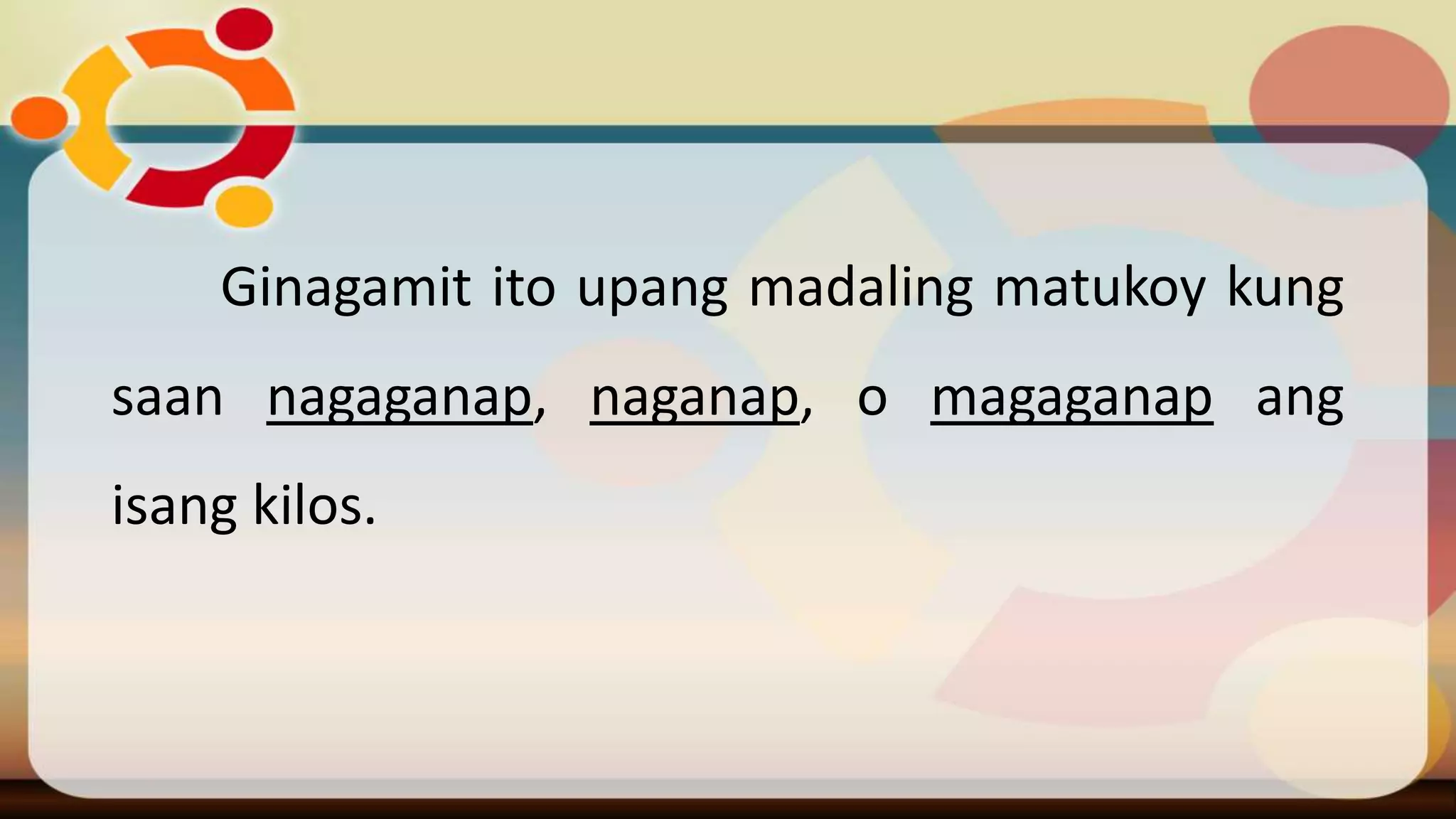 Salitang Nagsasaad ng Lugar | PPTX