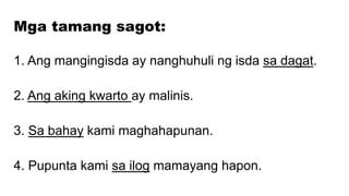 Salitang Nagsasaad ng Lugar | PPTX