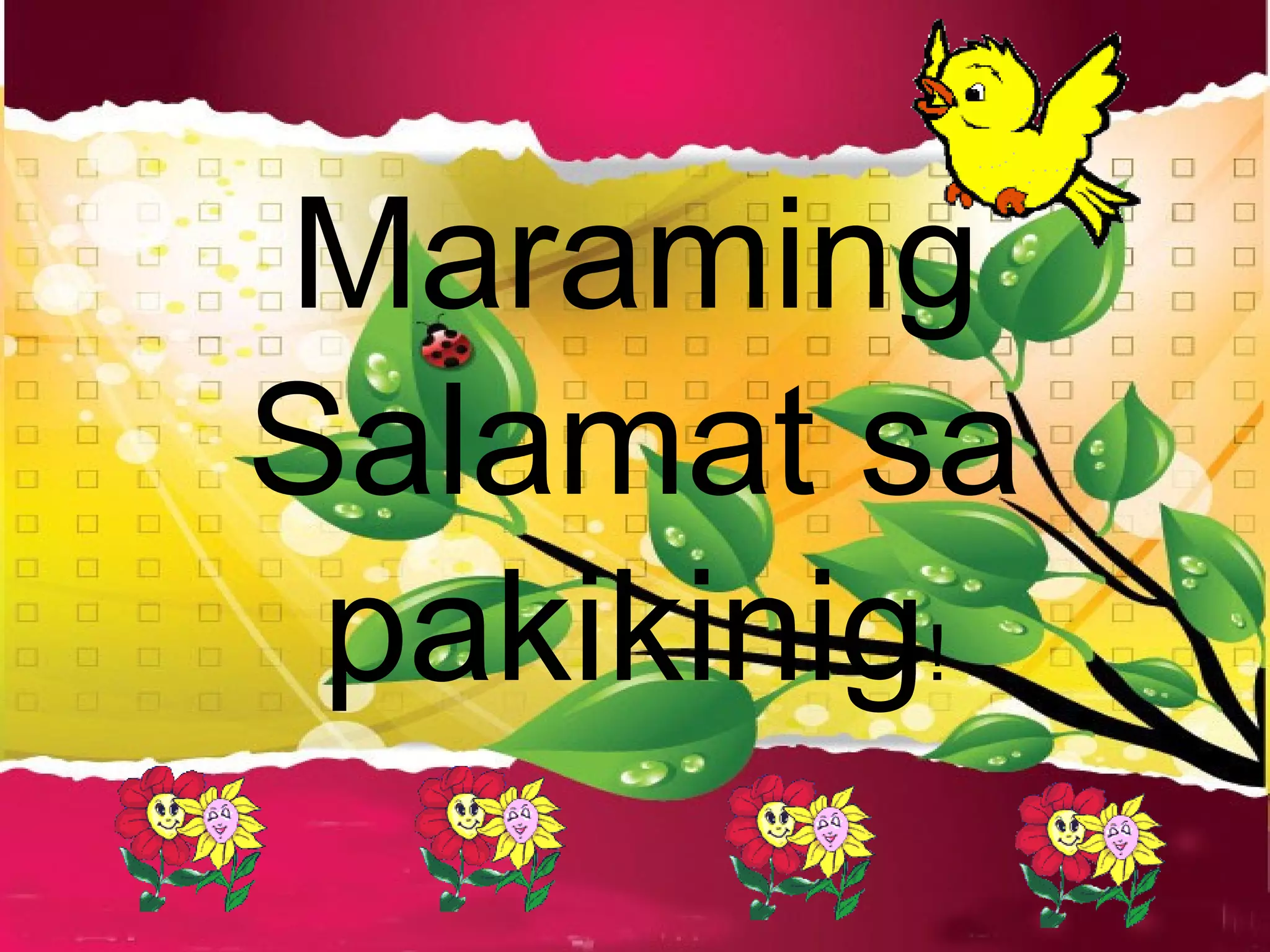 Salitang Ugat at Panlapi | PPT