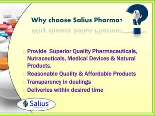 Salius Pharma | PPSX