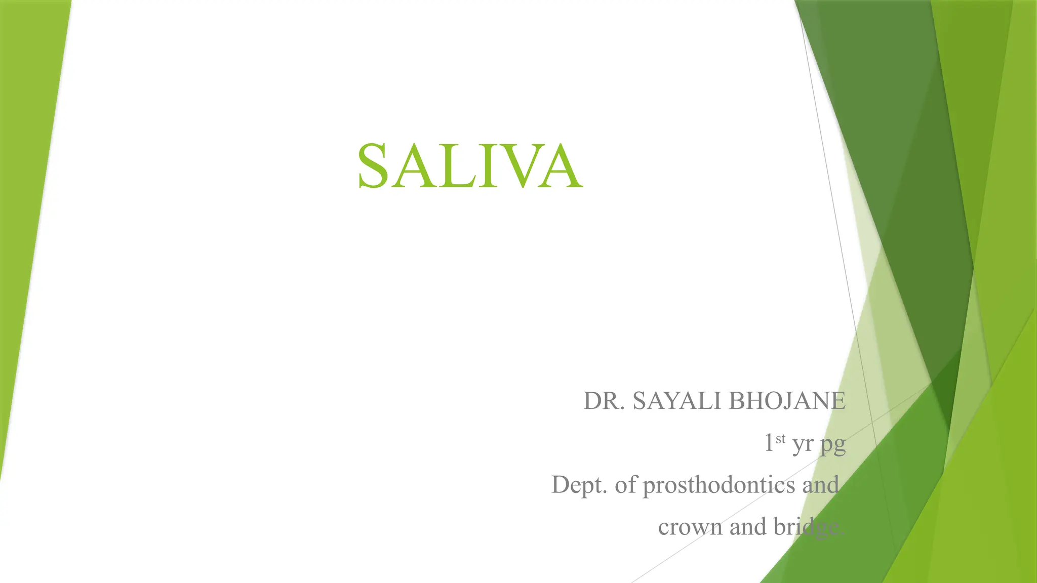 SALIVA-1.pptx saliva and its functions... | PPTX