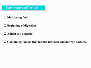 Saliva | PPTX