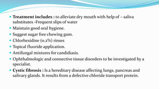 Saliva and its role in orthodontics | PPTX