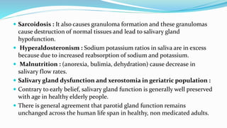 Saliva and its role in orthodontics | PPTX