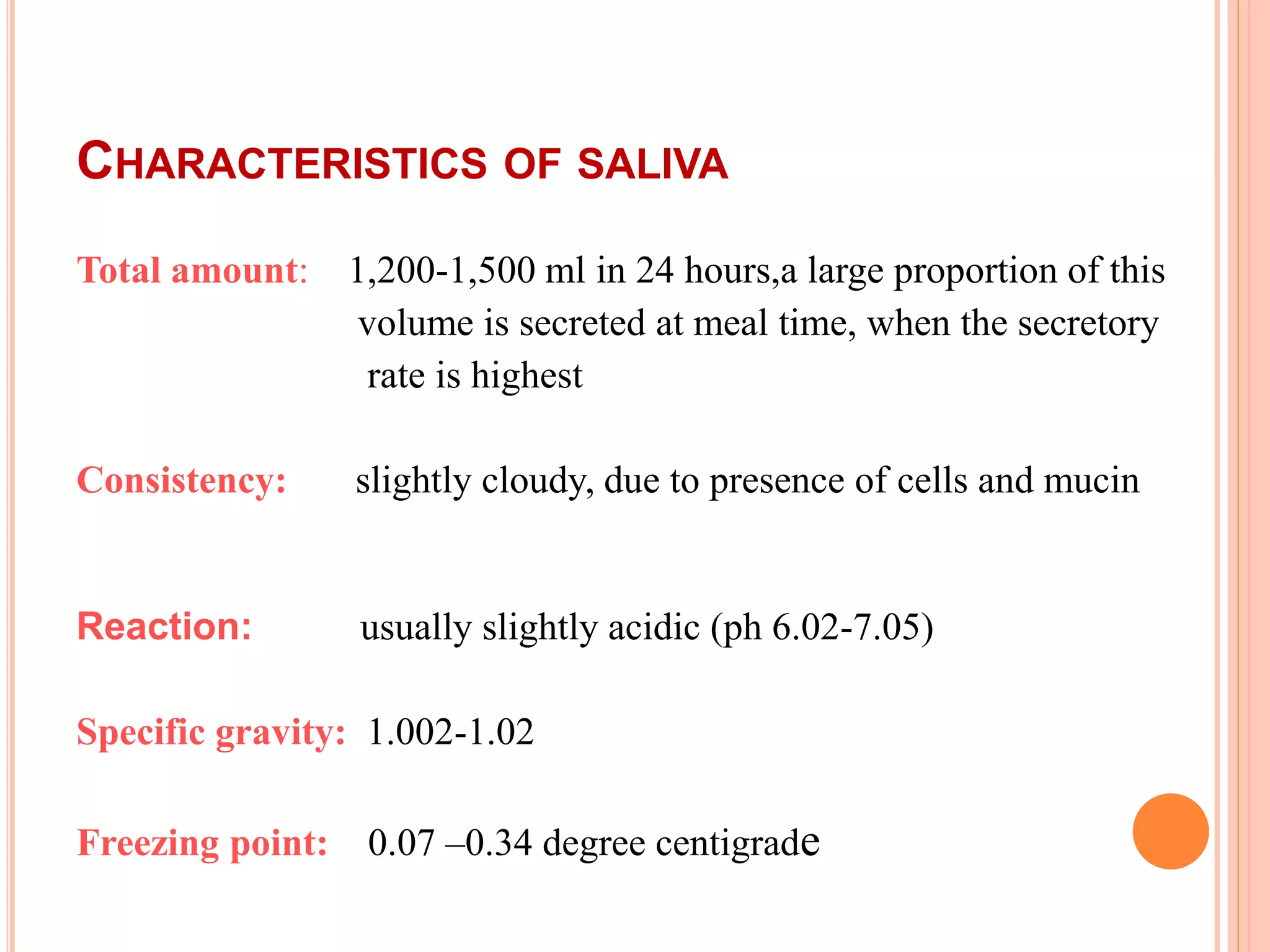 Saliva | PPTX