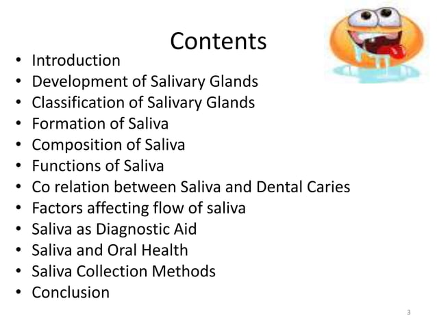 Saliva | PPTX | Dental Health | Diseases and Conditions