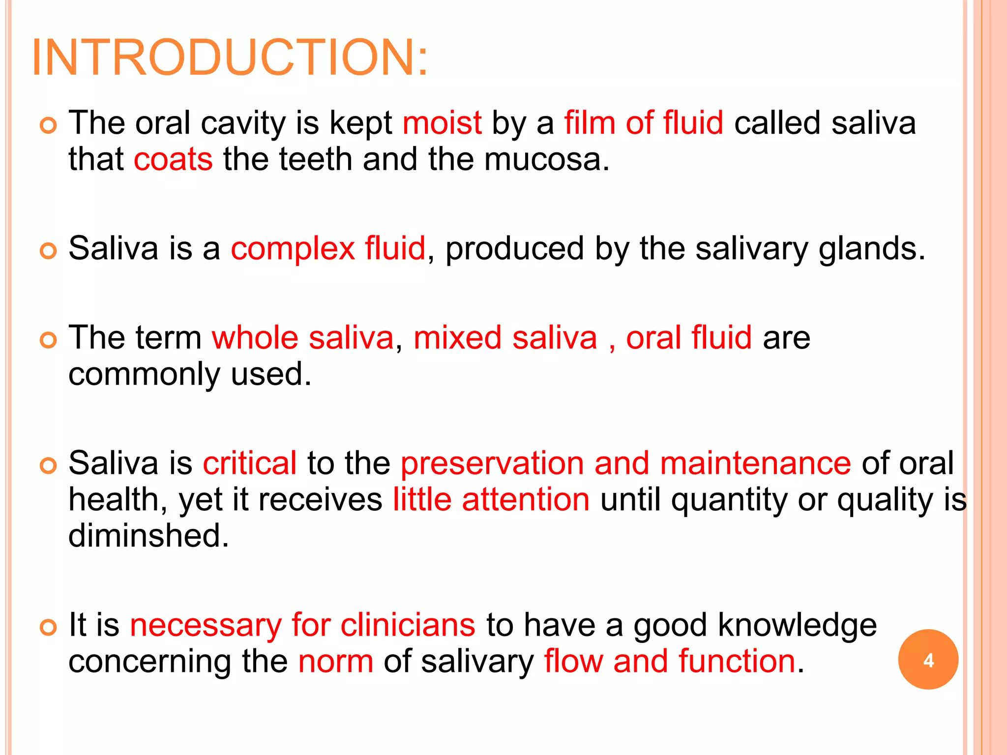Saliva | PPTX
