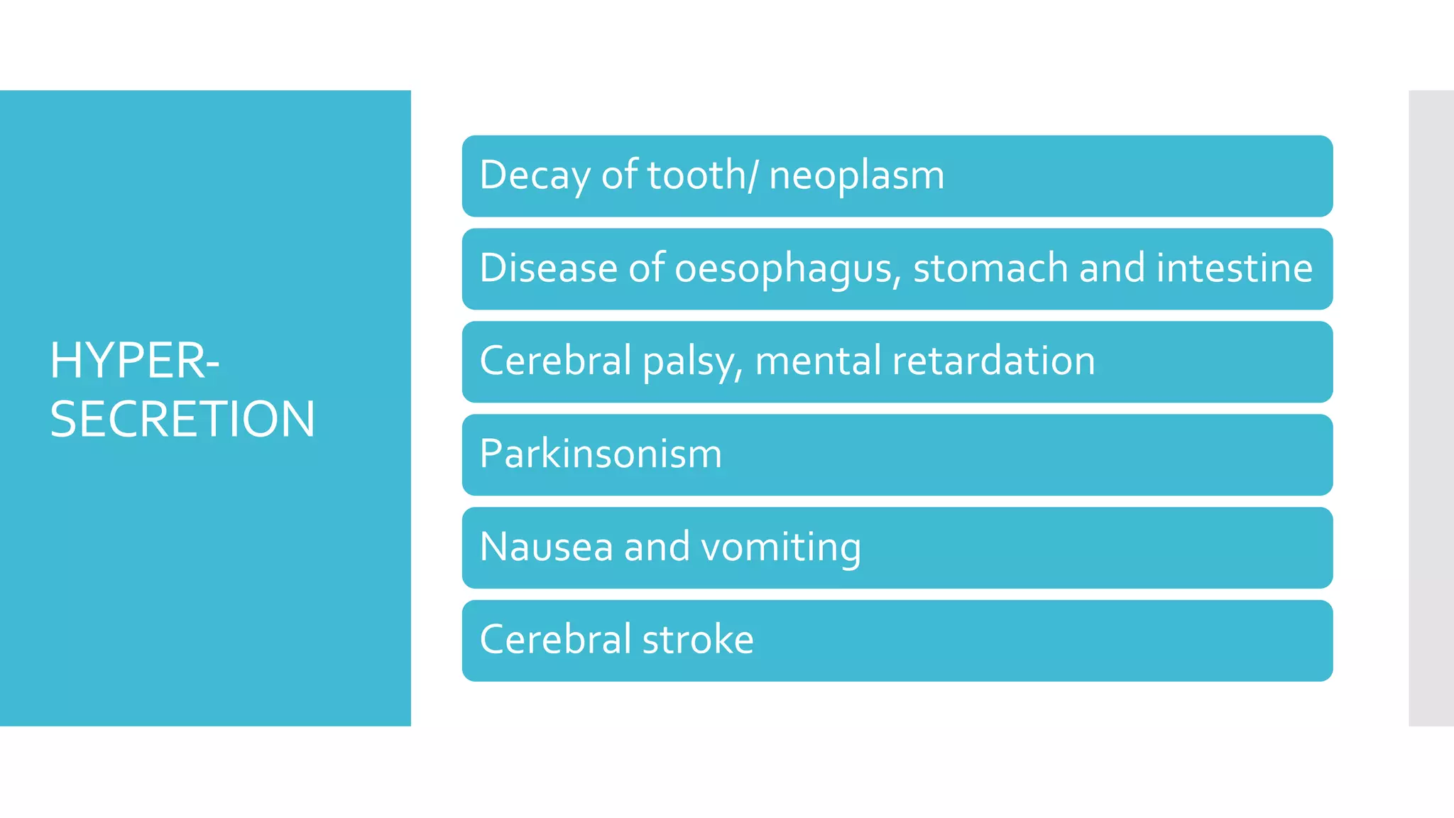Salivation- GIT physiology | PDF