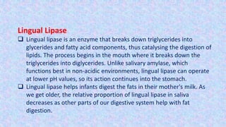 BIOCHEMICAL ASPECTS OF SALIVA FLUID | PPT