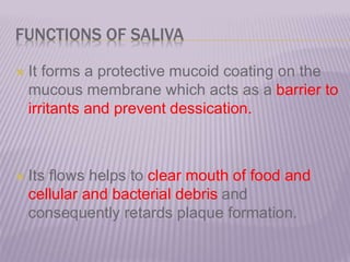 Saliva and caries | PPTX | Oral care | Personal Care
