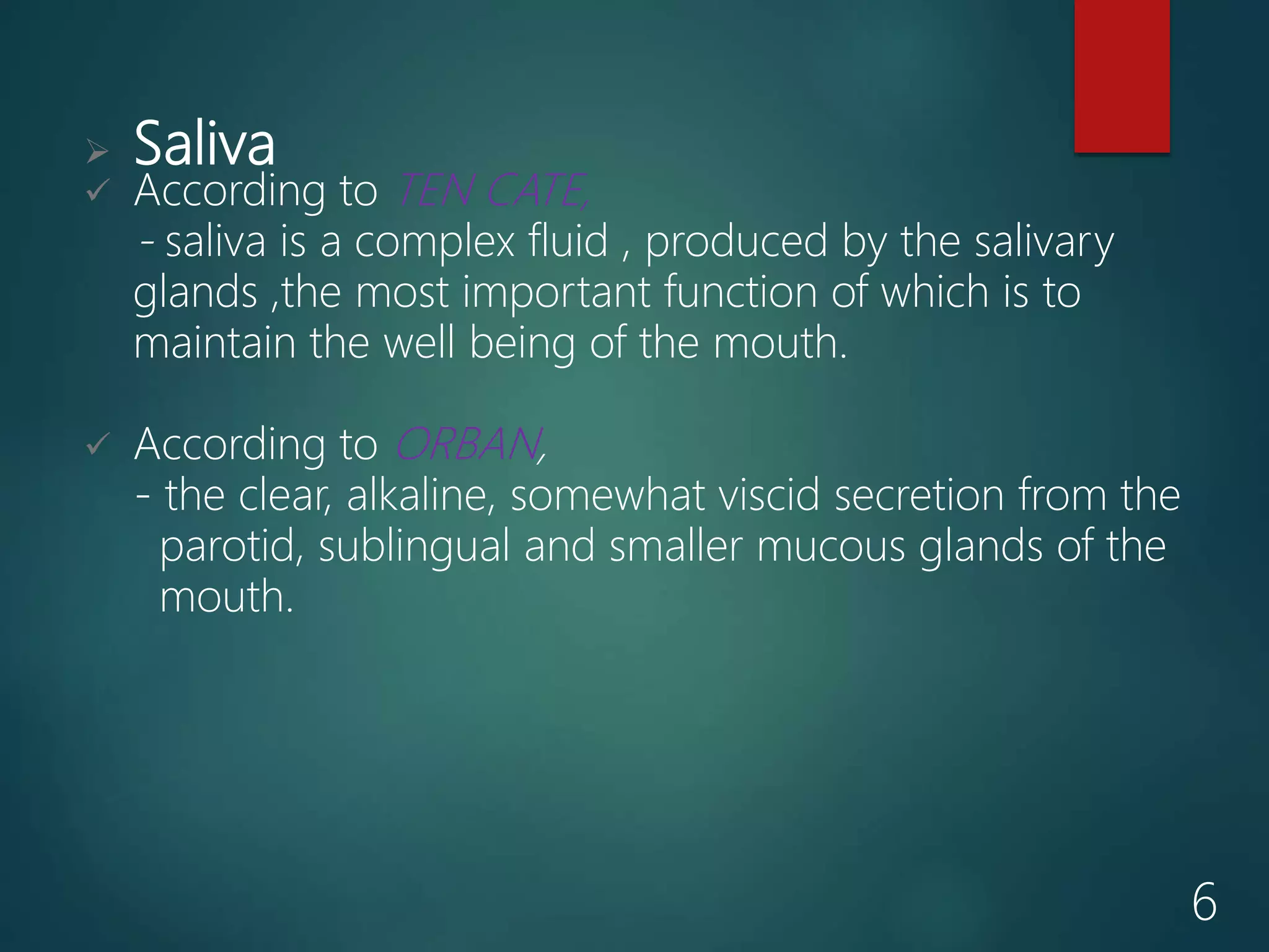 SALIVA AND ITS ROLE IN DENTAL CARIES 1st 3rd march.pptx