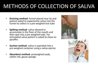 Saliva and salivary glands | PPTX