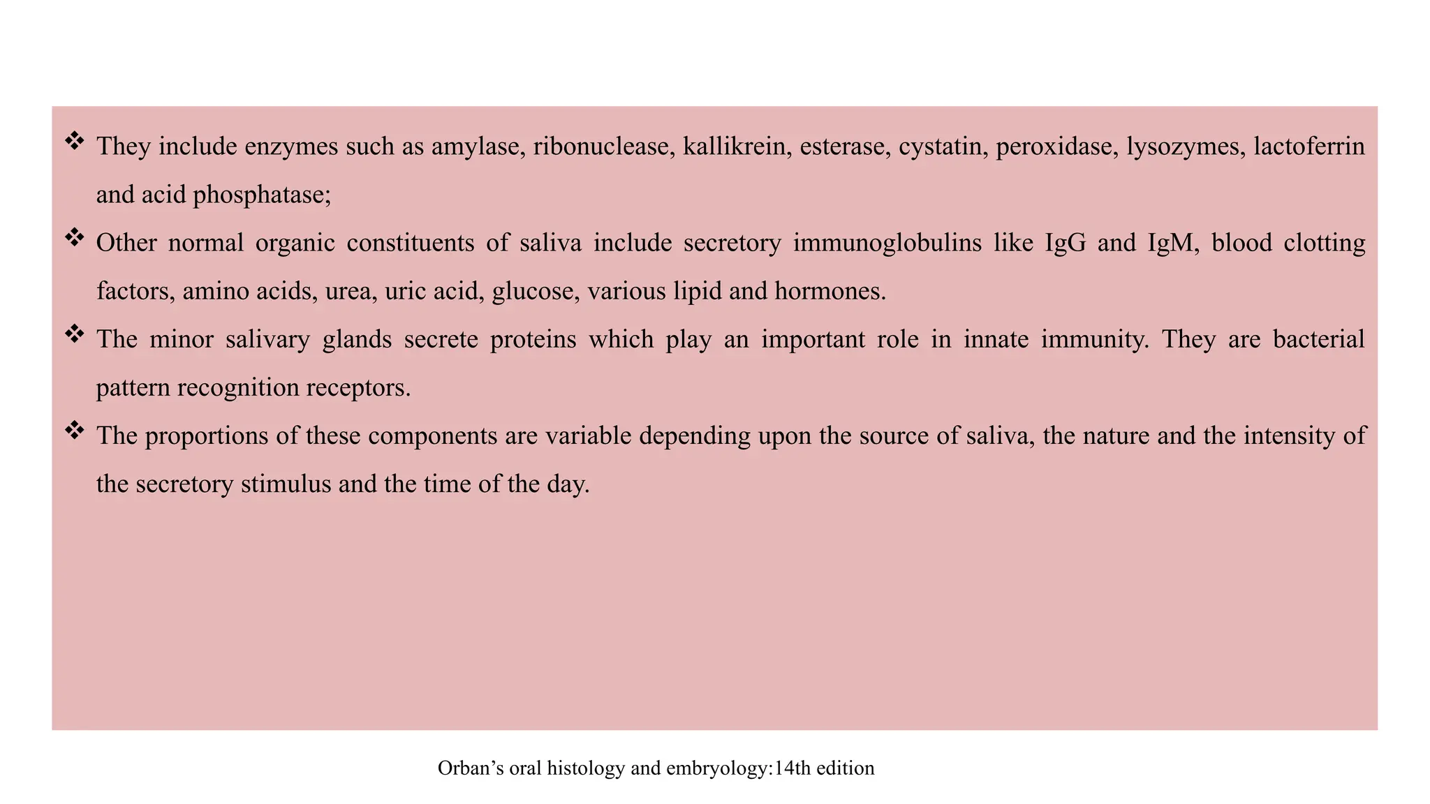 SALIVA and its composition and role of saliva | PPTX