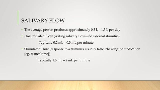 SALIVA AS A DIAGNOSTIC TOOL.pptx | Ear, Nose and Throat Conditions ...