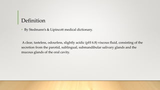 SALIVA AS A DIAGNOSTIC TOOL.pptx