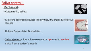 Saliva in prosthodontics | PPTX