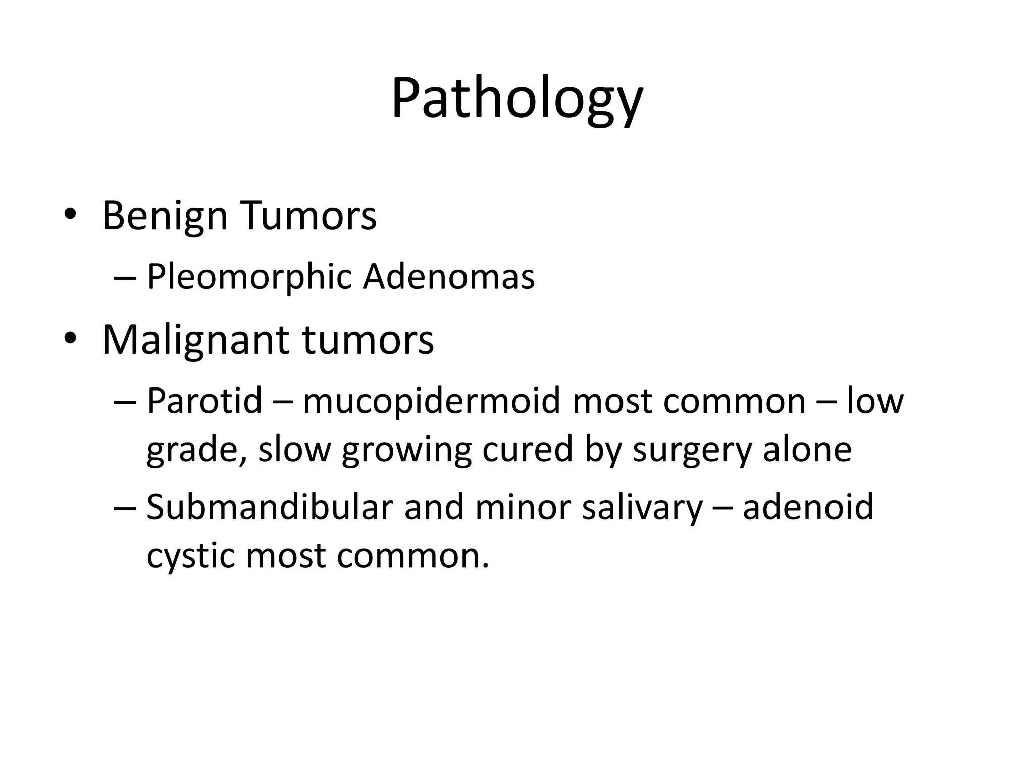 Salivary Gland Tumors DMIMSU.ppt