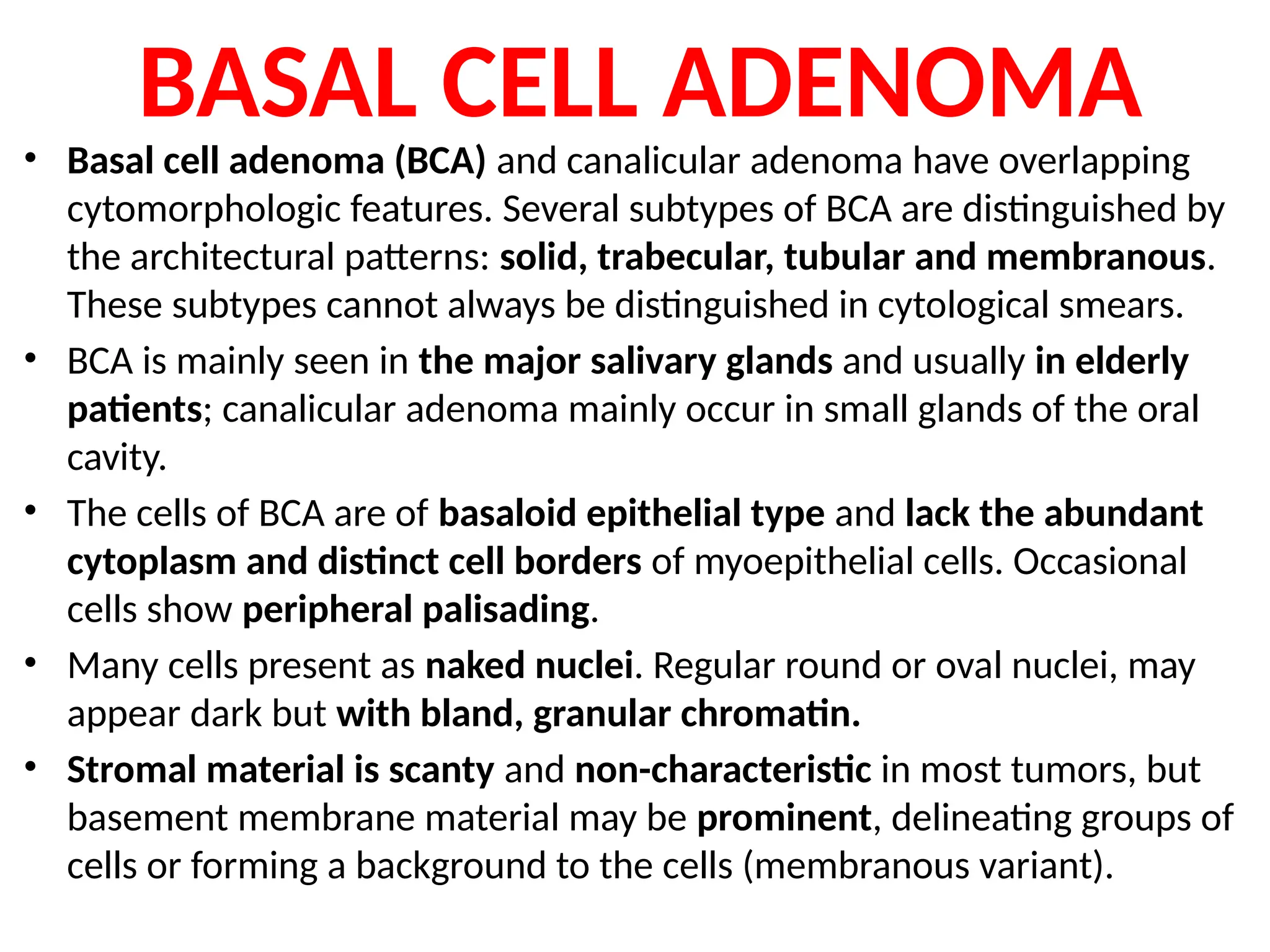 SALIVARY GLAND CYTOPATHOLOGYwith differential diagnosis (1).pptx