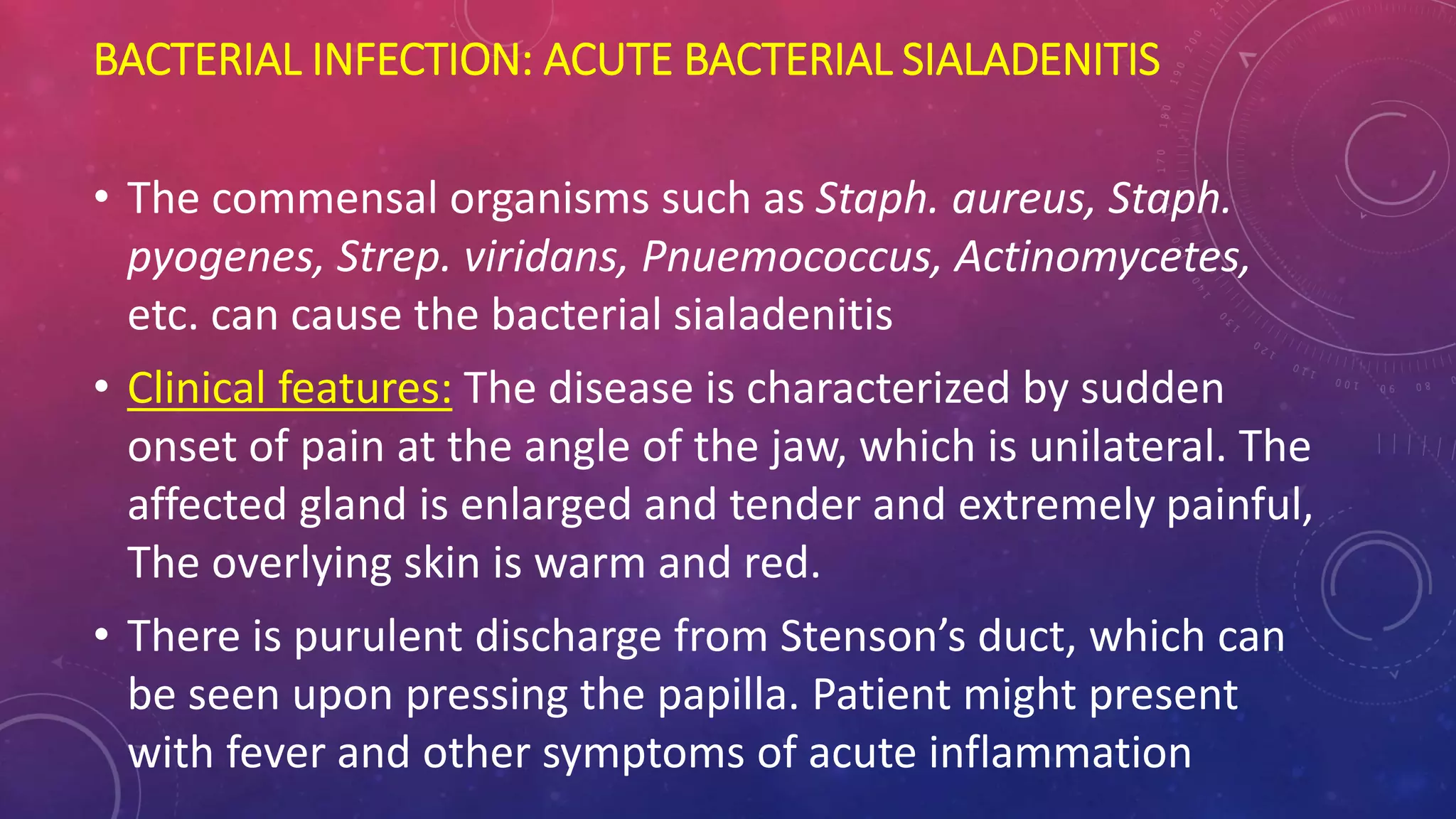 Salivary gland disease | PPTX