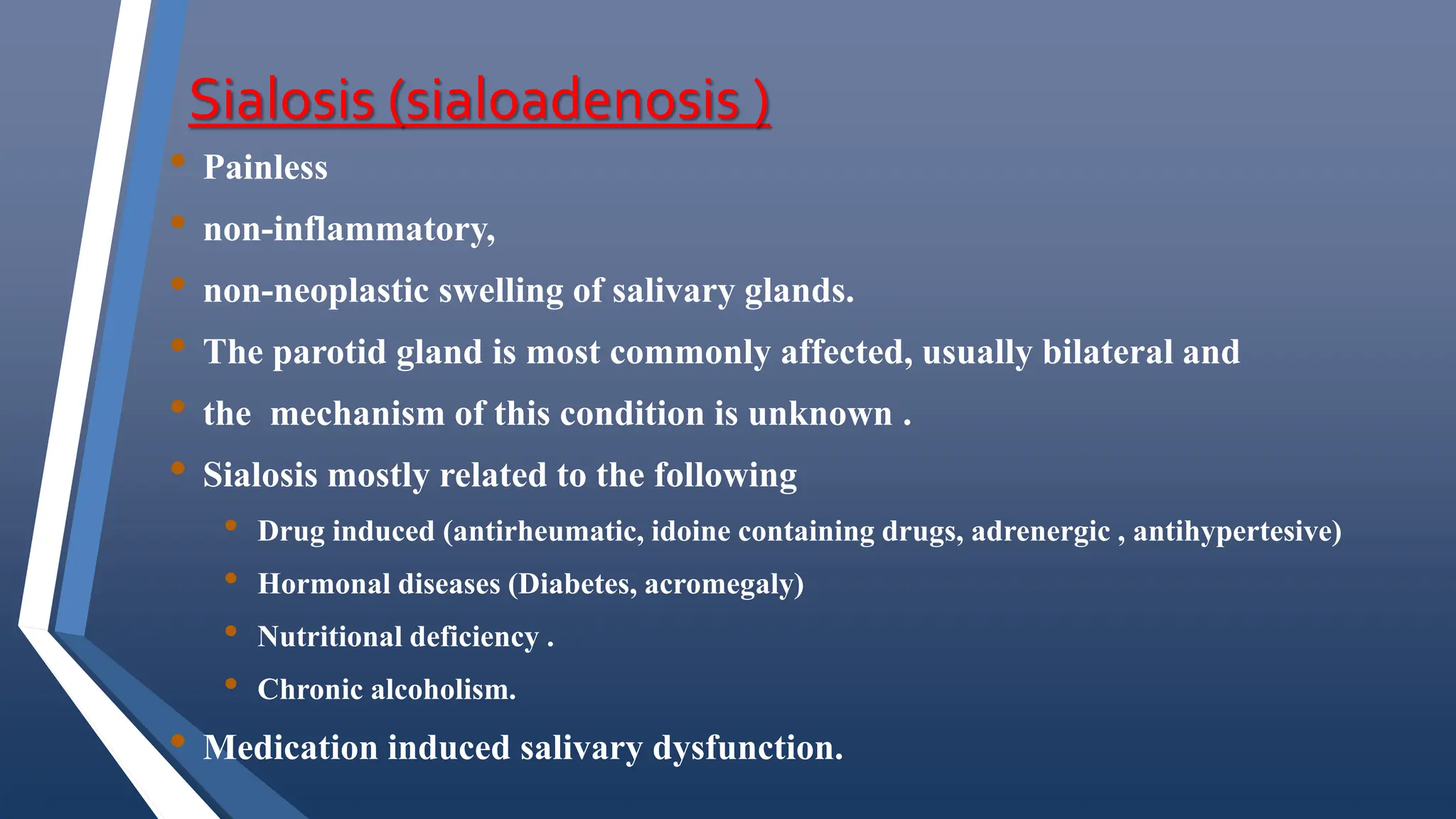 salivary gland disease.pptvt4g6yhg6ygyyy | PPT