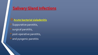 salivary gland disease.pptvt4g6yhg6ygyyy | PPT