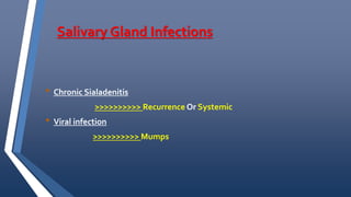 salivary gland disease.pptvt4g6yhg6ygyyy | PPT