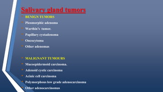 salivary gland disease.pptvt4g6yhg6ygyyy | PPT