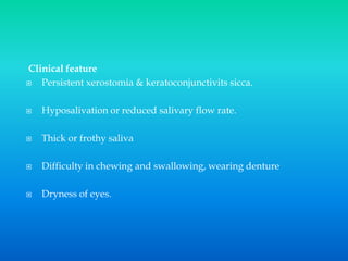 Salivary gland diseases | PPTX