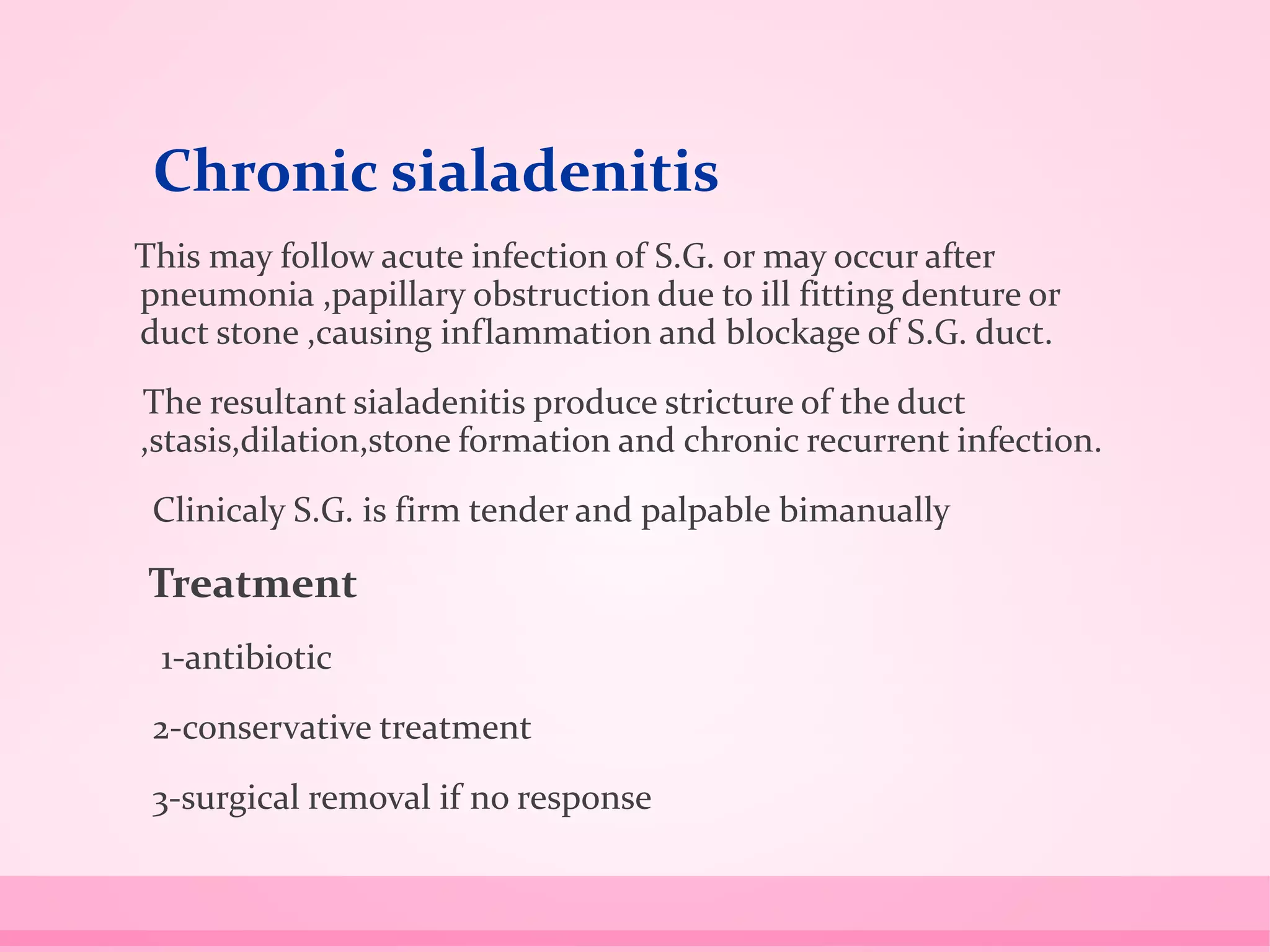 Salivary gland diseases | PPTX
