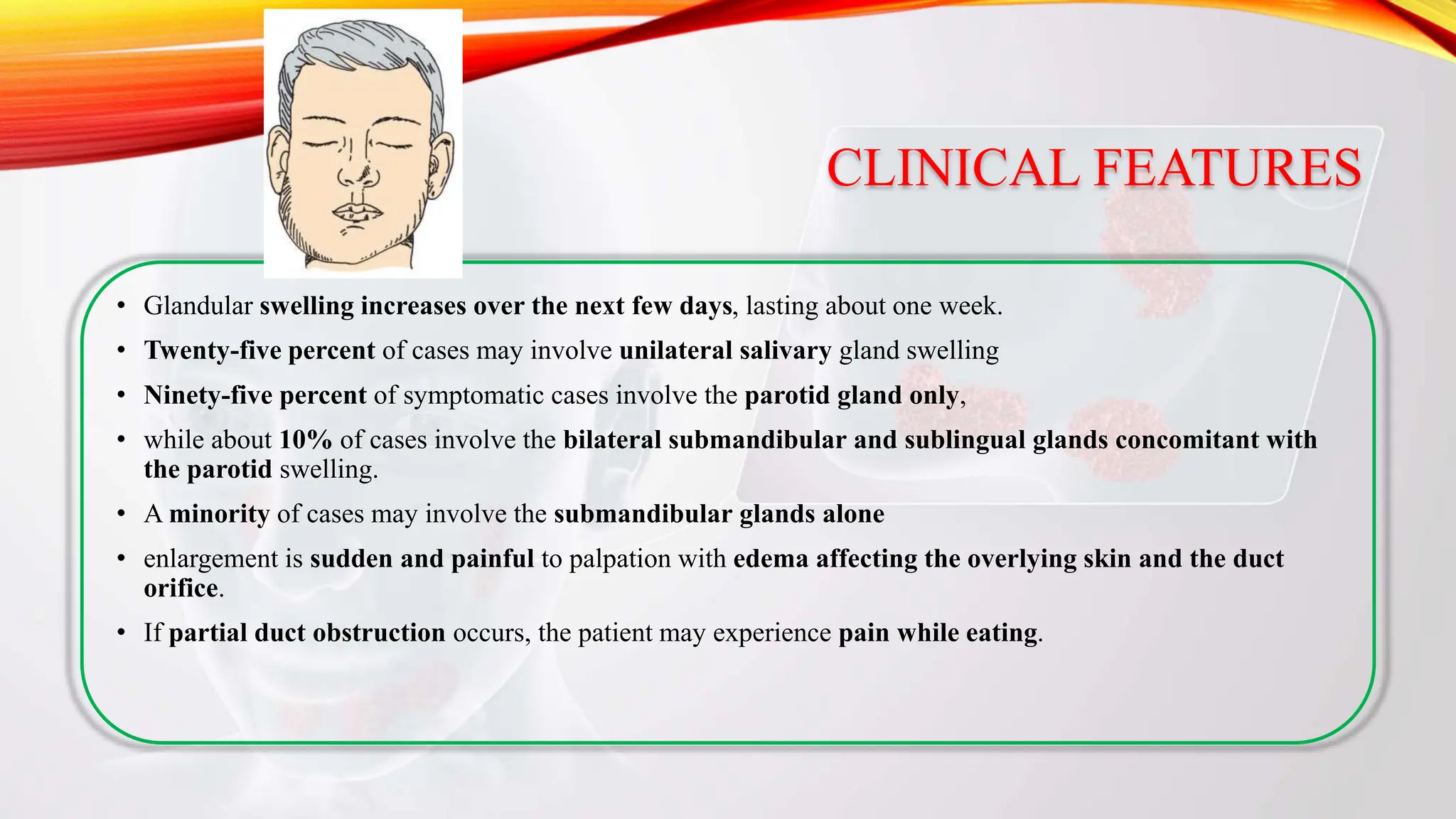 MAJOR SALIVARY GLAND DISORDERS- DIAGNOSIS AND INVESTIGATIONS | PPTX | Ear, Nose and Throat ...