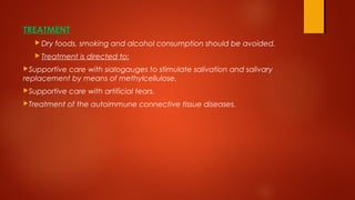 Salivary gland disorders | PPT