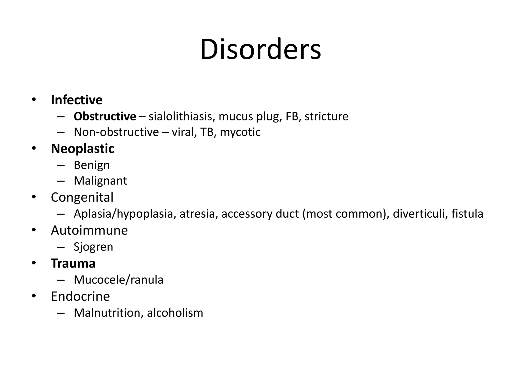 Salivary gland disorders | PPTX